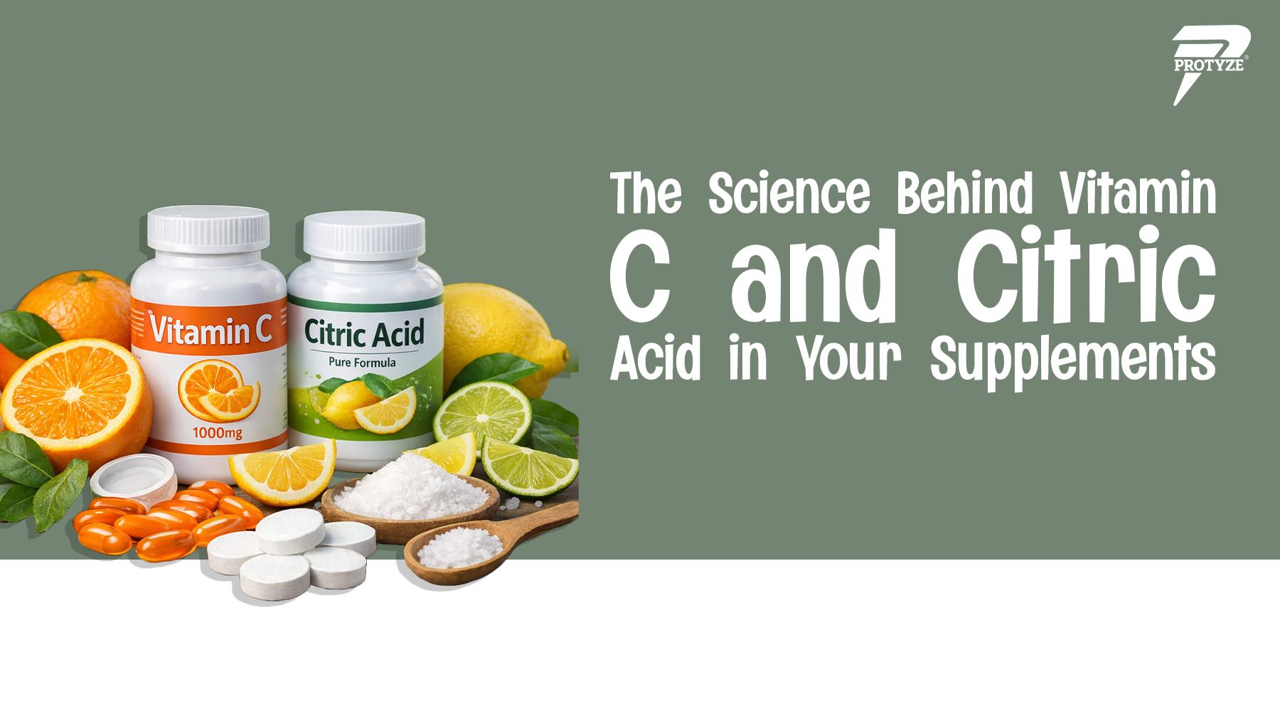 The Science Behind Vitamin C and Citric Acid in Your Supplements