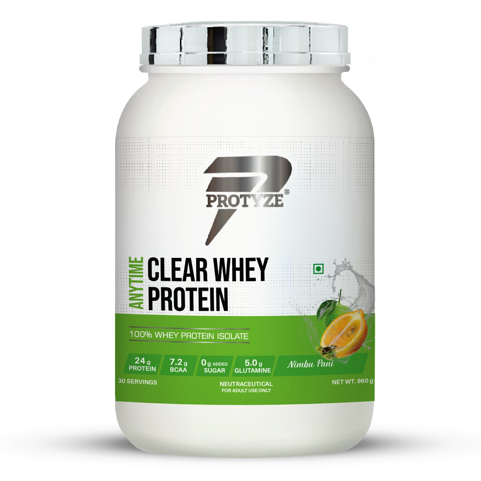 Clear Whey Isolate Nimbu Pani | Best Whey Protein Drink | Protyze